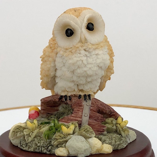 Vintage Owl Figurine - Etsy