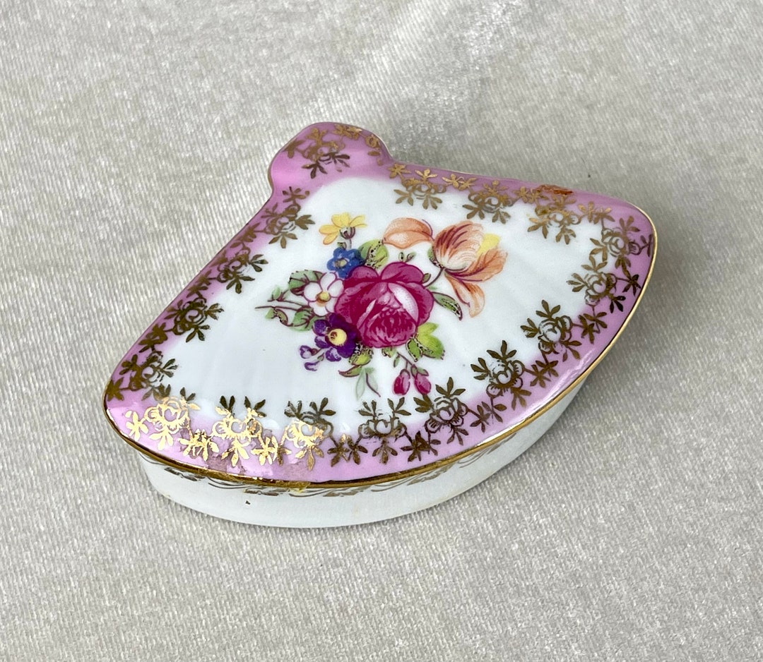 Engagement Ring Box, Art Deco Friedrich Eger & Co. Vintage Porcelain ...