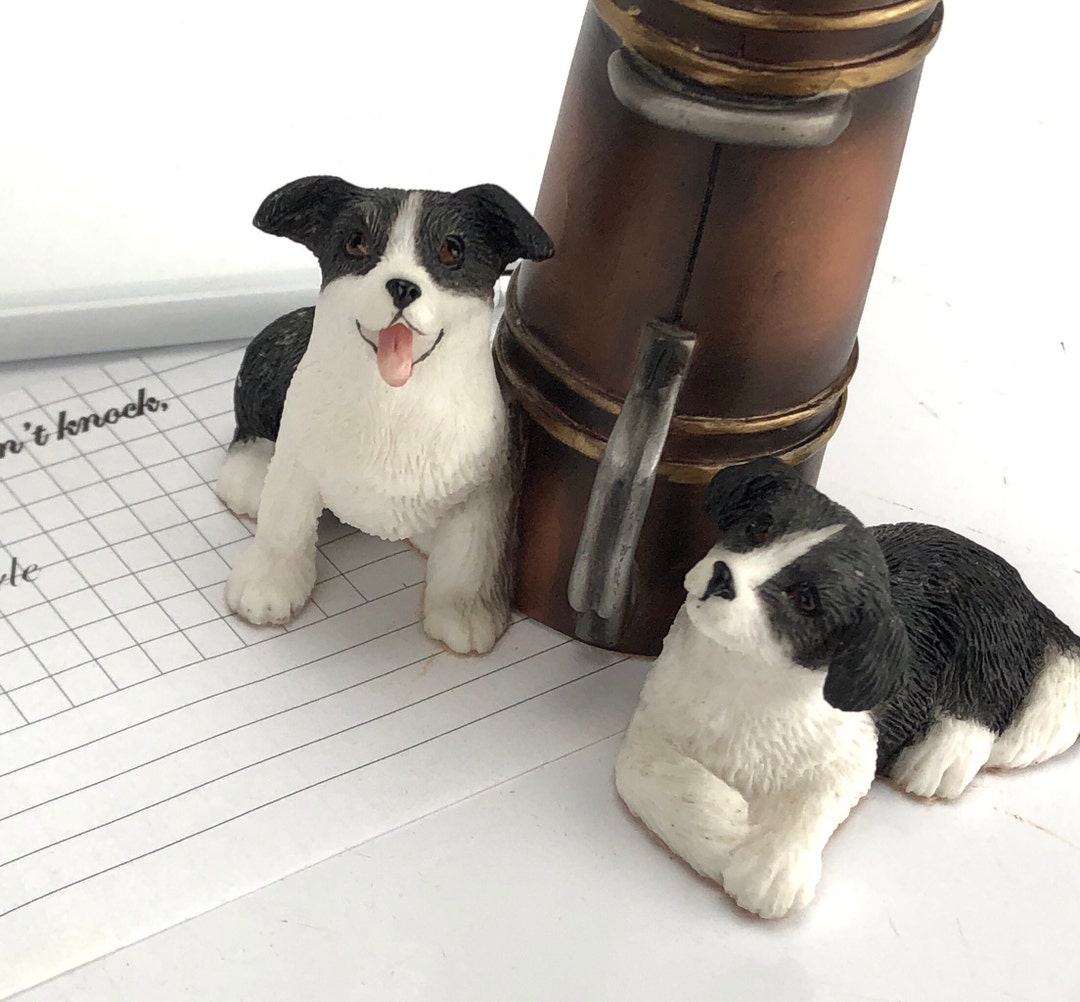 Leonardo Collection Dog Figurine, 3 Small Cute Puppy Figurine, Pets ...
