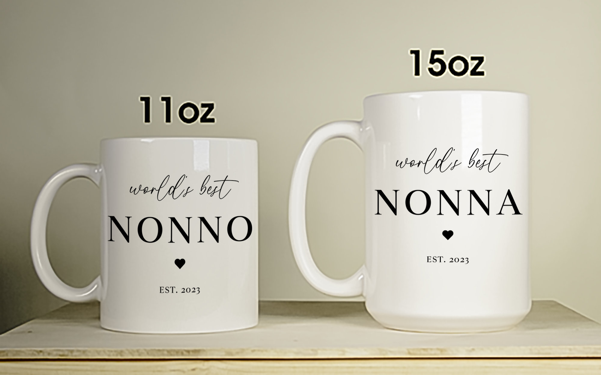 World's Best Nonno World's Best Nonna Nonno and - Etsy