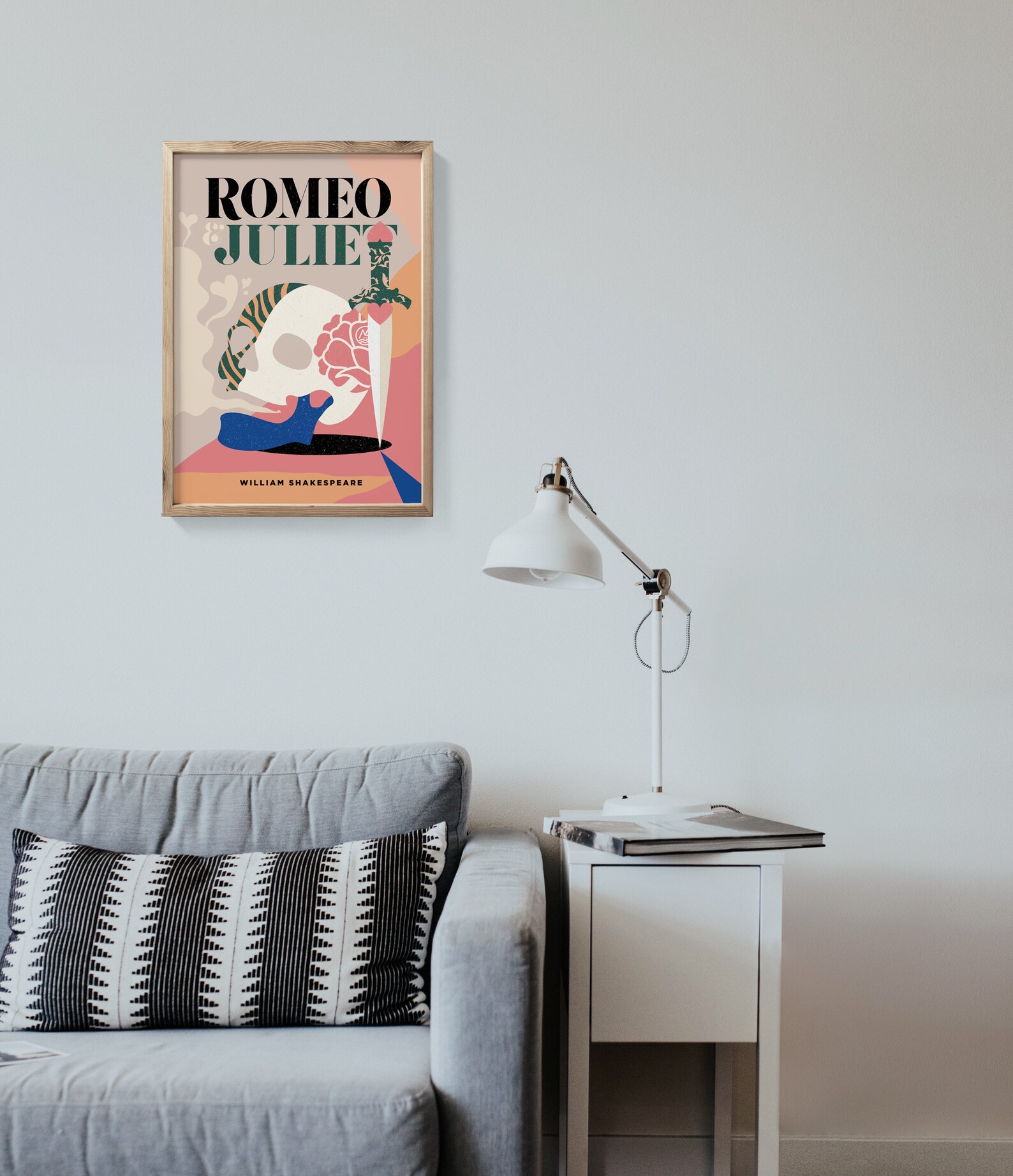 Romeo and Juliet Poster William Shakespeare Digital Poster - Etsy