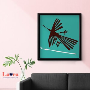 Nazca Lines-set 4, Peruvian Nazca Art, Wall Art Nazca Lines, Nazca ...