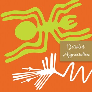 Nazca Lines-set 4, Peruvian Nazca Art, Wall Art Nazca Lines, Nazca ...