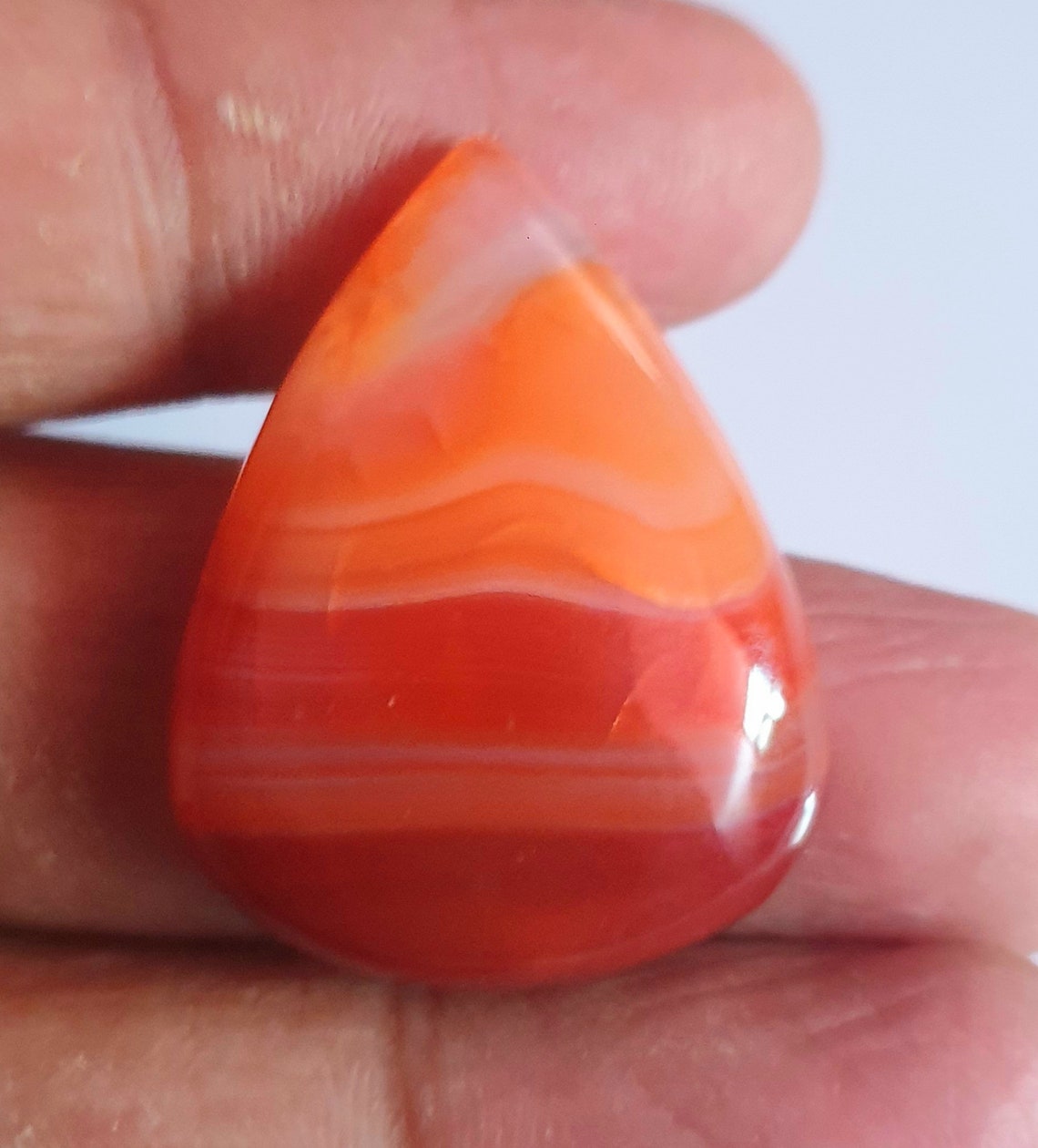 Natural Red Botswana Agate 39.30 Cts Top Quality Stone Size - Etsy