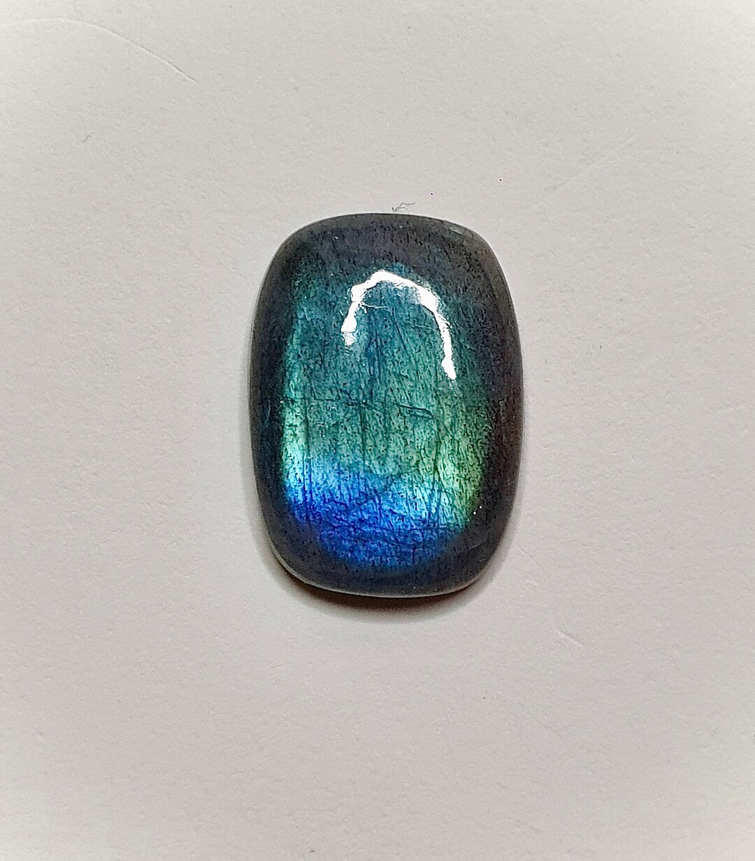 Rare TEAL Pink Blue Multi Fire Labradorite Cabochon/ Size 21X15.3X5 Mm ...