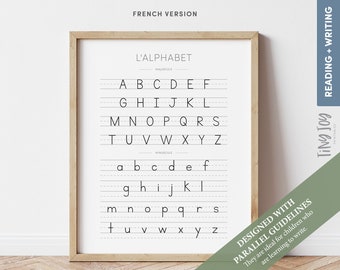 French Alphabet Print - Etsy