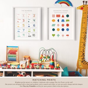 1-10 Numbers Chart, Count to 10 Printable, Numbers Counting Chart ...