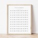 Printable 101 to 200 Numbers Chart for Kids, Count Printable, Numbers ...