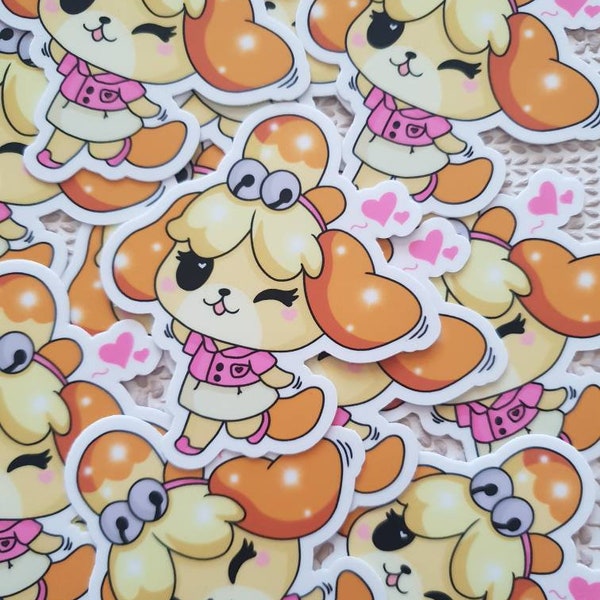 Isabelle Sticker - Etsy