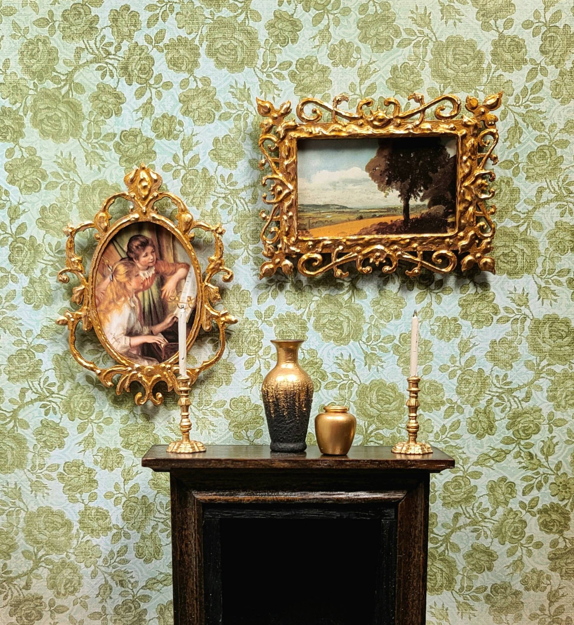 Dollhouse Miniature Picture Frame DIY Dollhouse Miniatures | Etsy