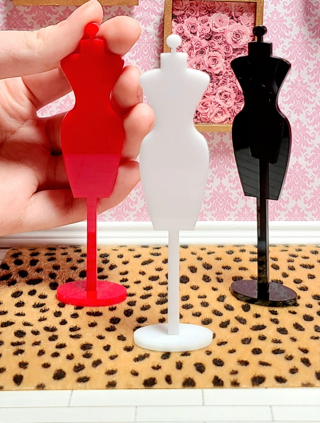 Dollhouse Miniature Mannequin - 1:12, Doll Furniture, Fairy Garden ...