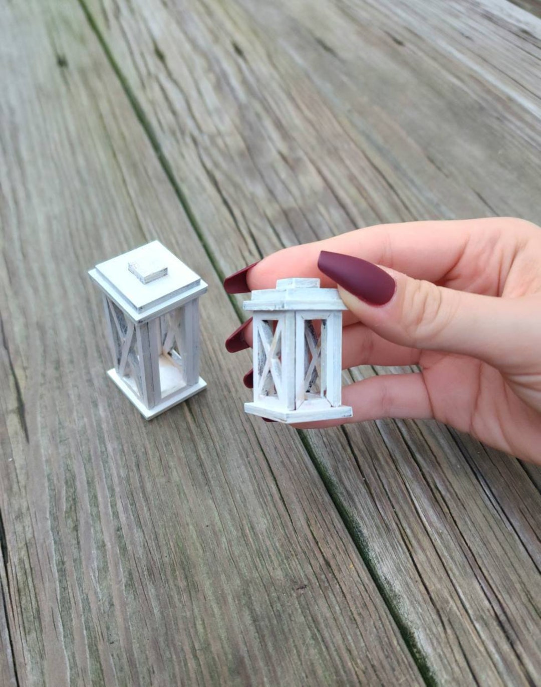 Miniature Dollhouse Lantern 1pc 1/12 and 1/6 Miniatures - Etsy