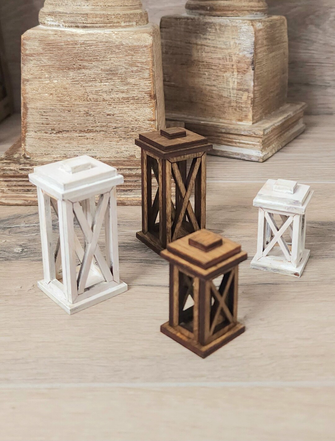 Miniature Dollhouse Lantern (1pc) - 1/12 and 1/6, Miniatures, Fairy ...