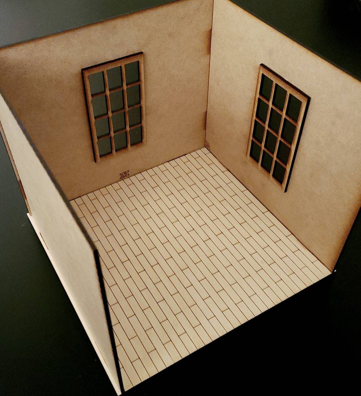 Dollhouse Room Box DIY (3 Walls) - Miniatures, Fairy House, Accessories ...