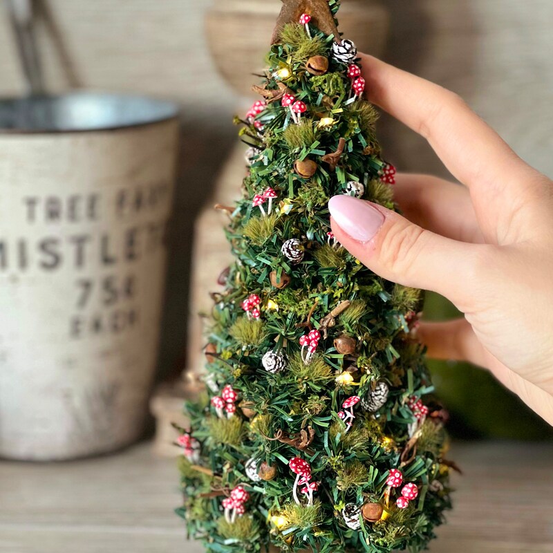 Miniature Christmas Tree Box - Etsy