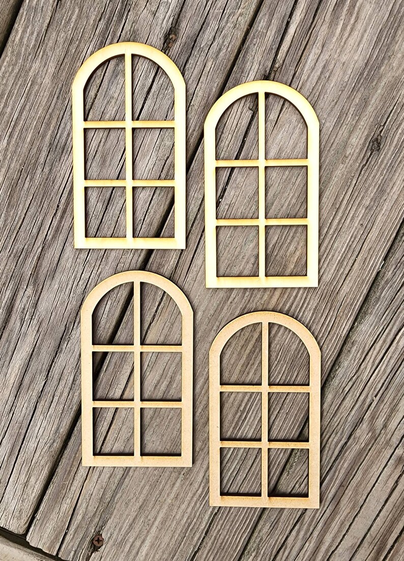 Dollhouse Miniature Windows DIY dollhouse Miniatures Fairy - Etsy