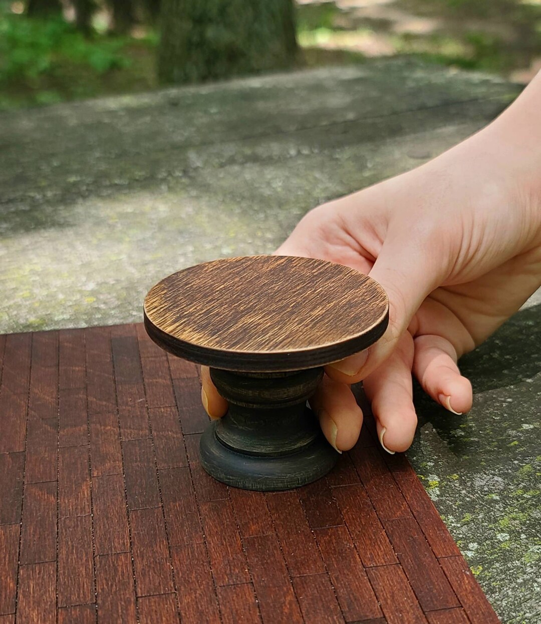 Miniature Round Table - Miniature Decorations, Dollhouses, Miniatures 1 ...