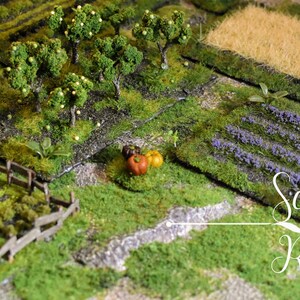 Pink Turf Foliage - Diorama Miniature, Tree Powder, Sponge, Dnd ...