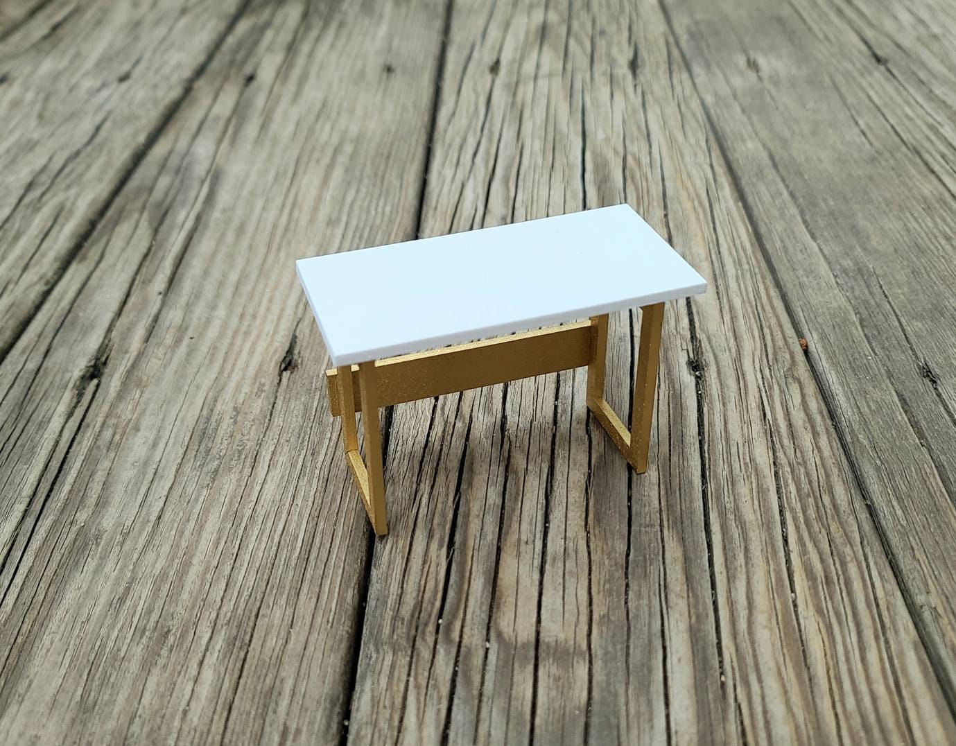 Dollhouse Miniature Modern Desk Miniature Decorations - Etsy