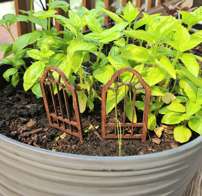 Dollhouse Miniature Trellis 2pc Dollhouse Miniatures | Etsy