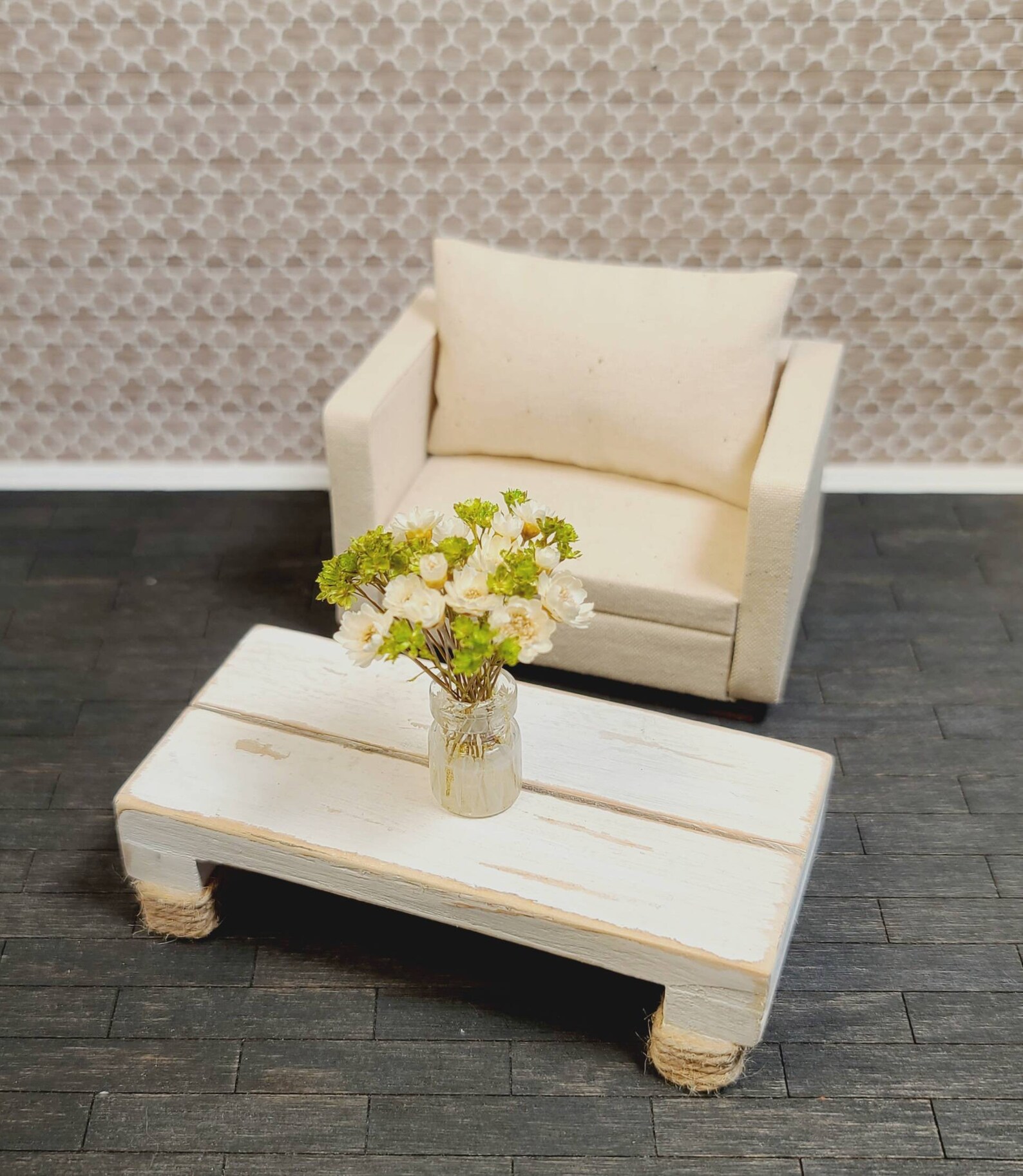 Miniature Flowers Bouquet Miniature Decorations Dollhouses | Etsy