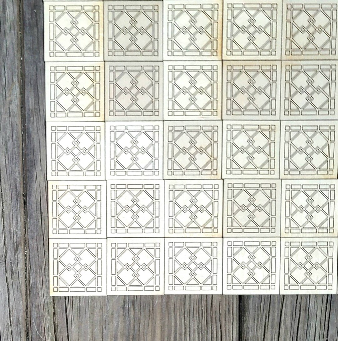 Miniature DIY Wooden Flooring Tiles - (1:12 Scale), Remodeling ...