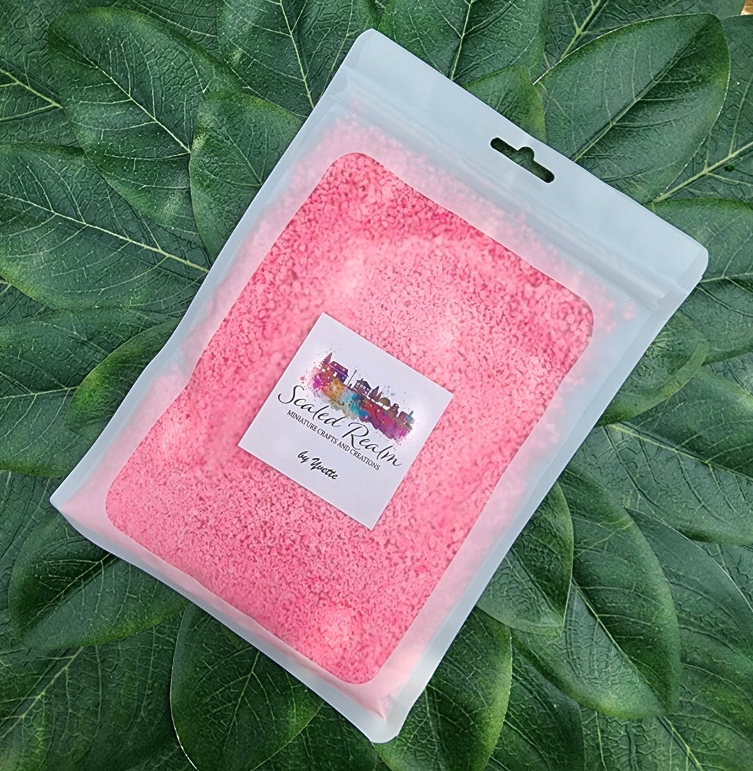 Pink Turf Foliage - Diorama Miniature, Tree Powder, Sponge, Dnd ...