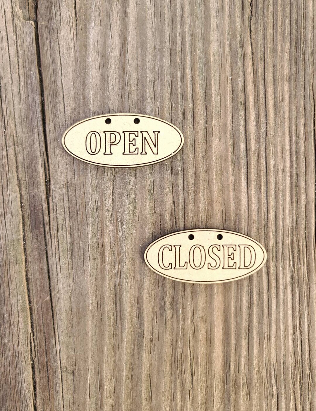 Miniature Open Closed Signs - Store, Decorations, Dollhouses ...