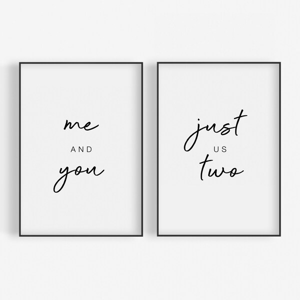 Just Us Two - Etsy