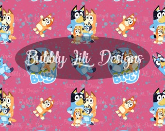 Bluey Seamless Paper - Etsy