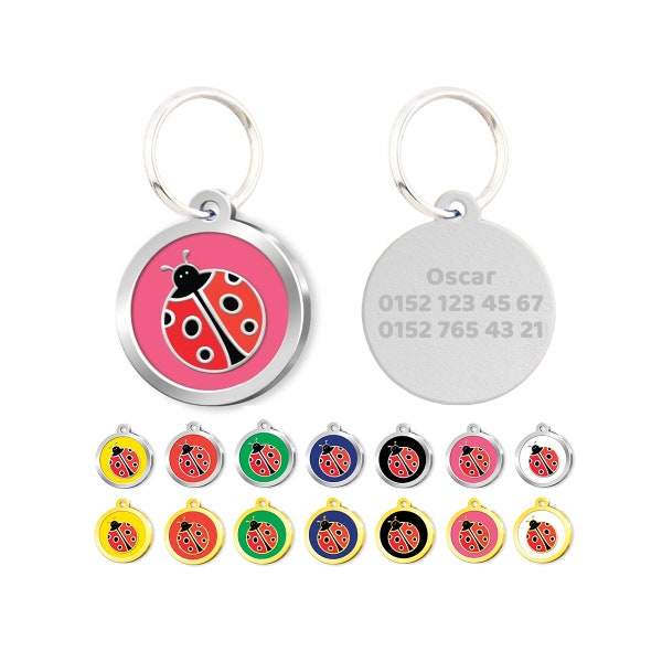 Ladybug Tags - Etsy