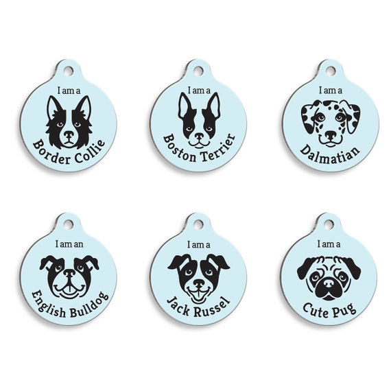 Dog Breed ID Tags DogIDs, 53% OFF | www.pinnaxis.com
