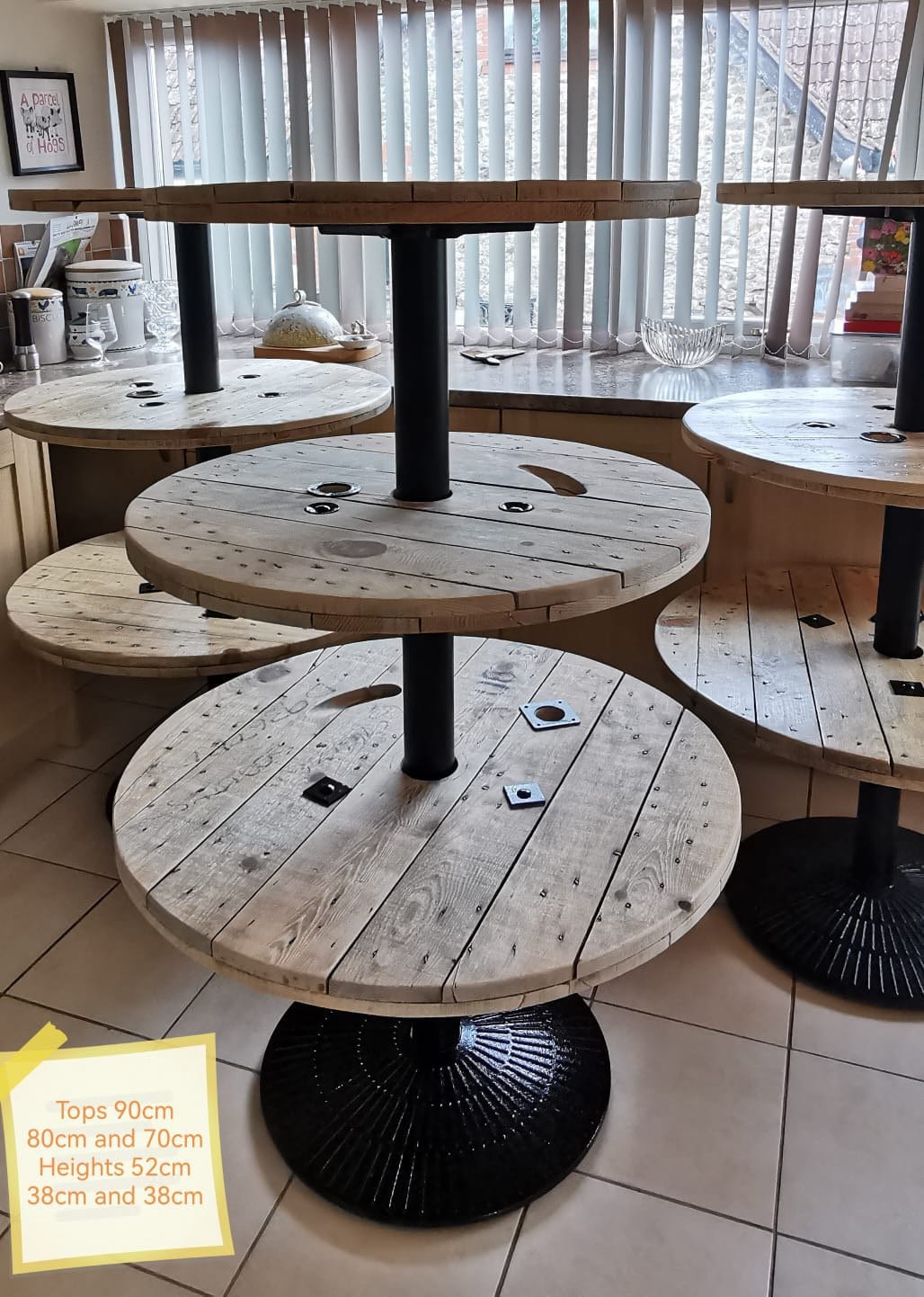 Wooden Round Display Stand for Shop Studio Hotel Event Wedding - Etsy UK