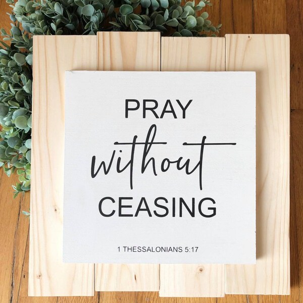 Pray Without Ceasing - Etsy