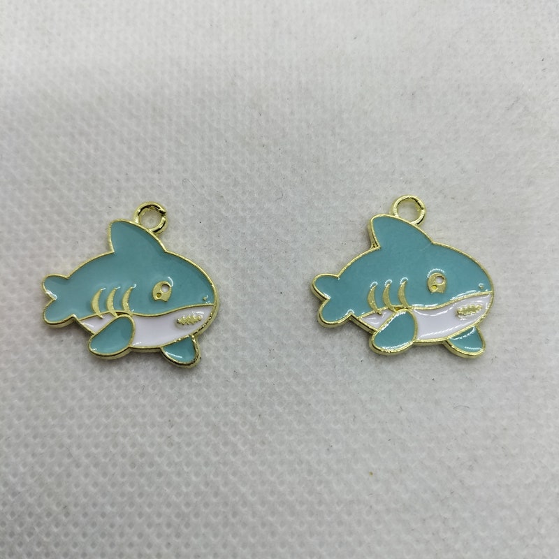 Shark Charm - Etsy