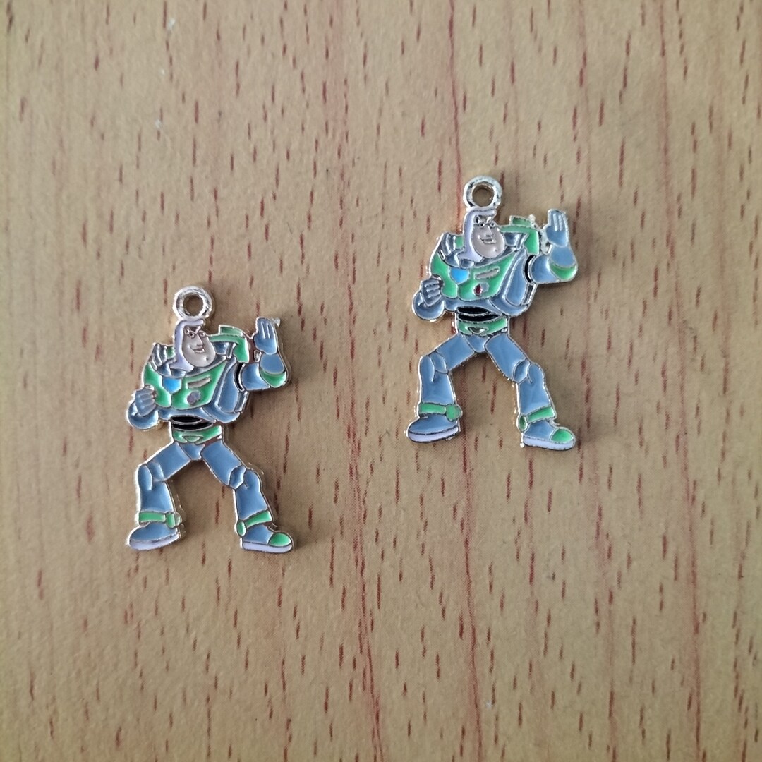 10 Character Robot Charms,enamel Cartoon Charm DIY 3D Crafts Phone Case ...