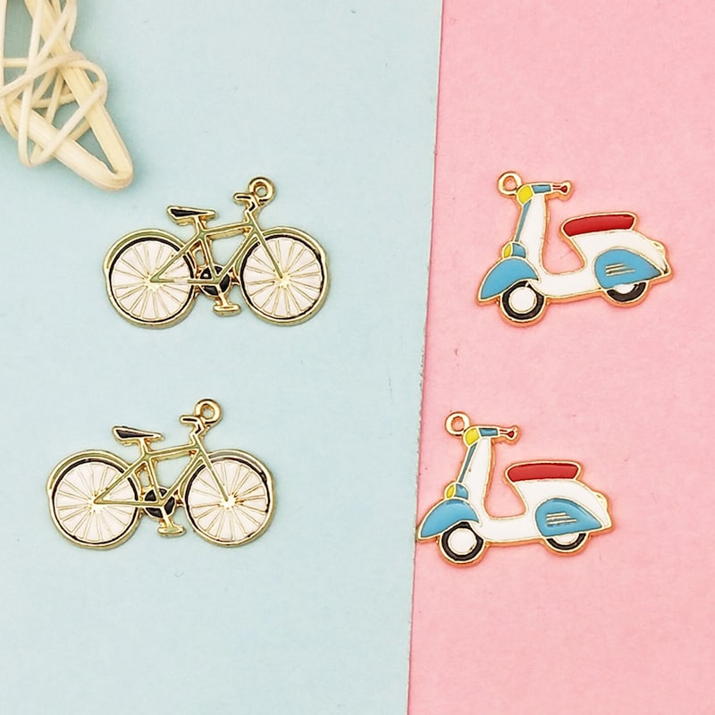 Motorcycle Charms - Etsy