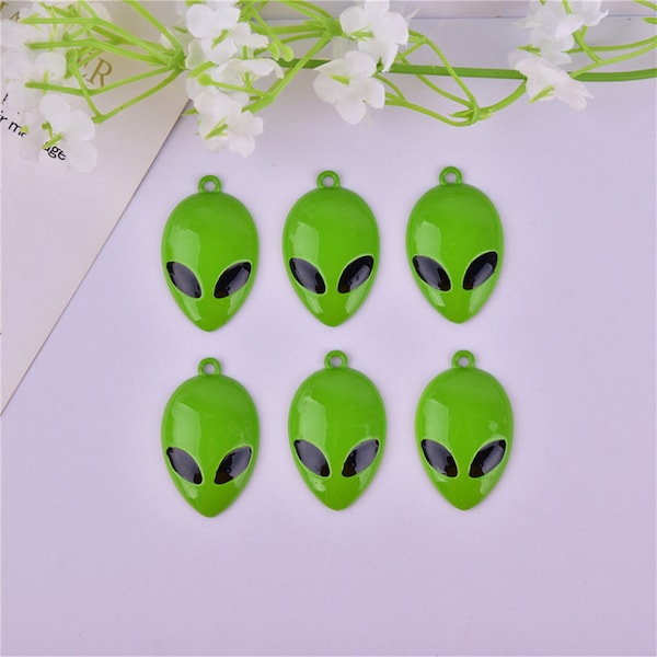 Alien Charm - Etsy