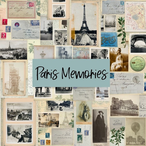 Paris Ephemera - Etsy