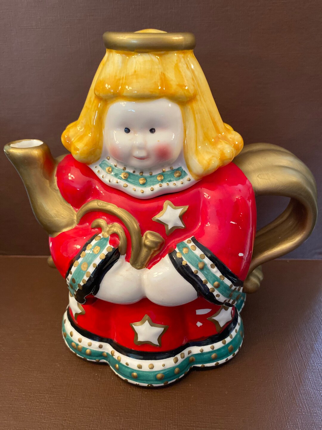 Angel Teapot - Etsy