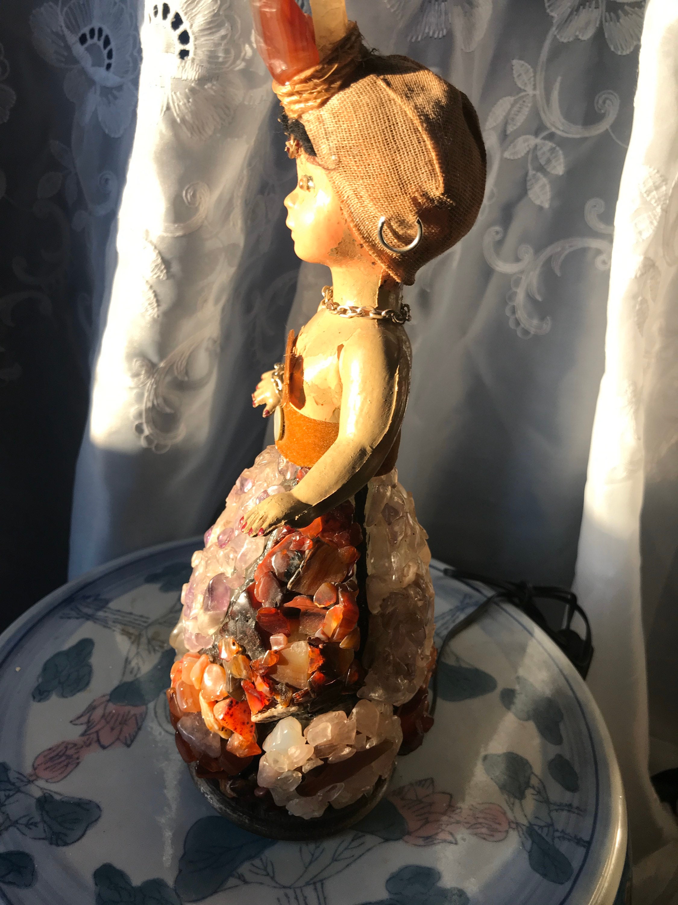 Unique Lady Lamp - Etsy