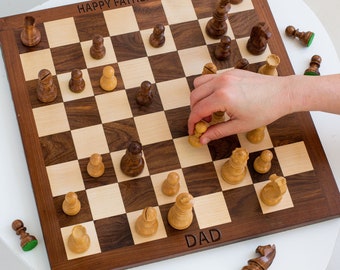 16x16 Chess Board Set - Etsy