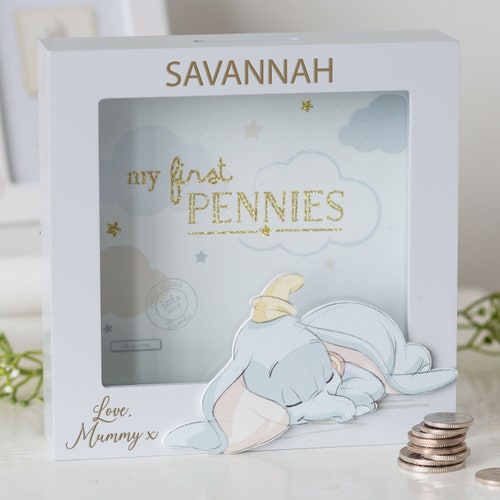 Personalised Disney Dumbo Money Box - Etsy