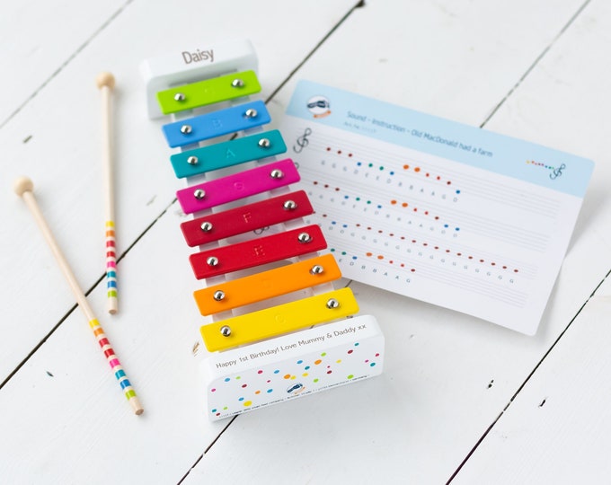 Personalised Childrens Xylophone Musical Instruments Musical Toy Early ...