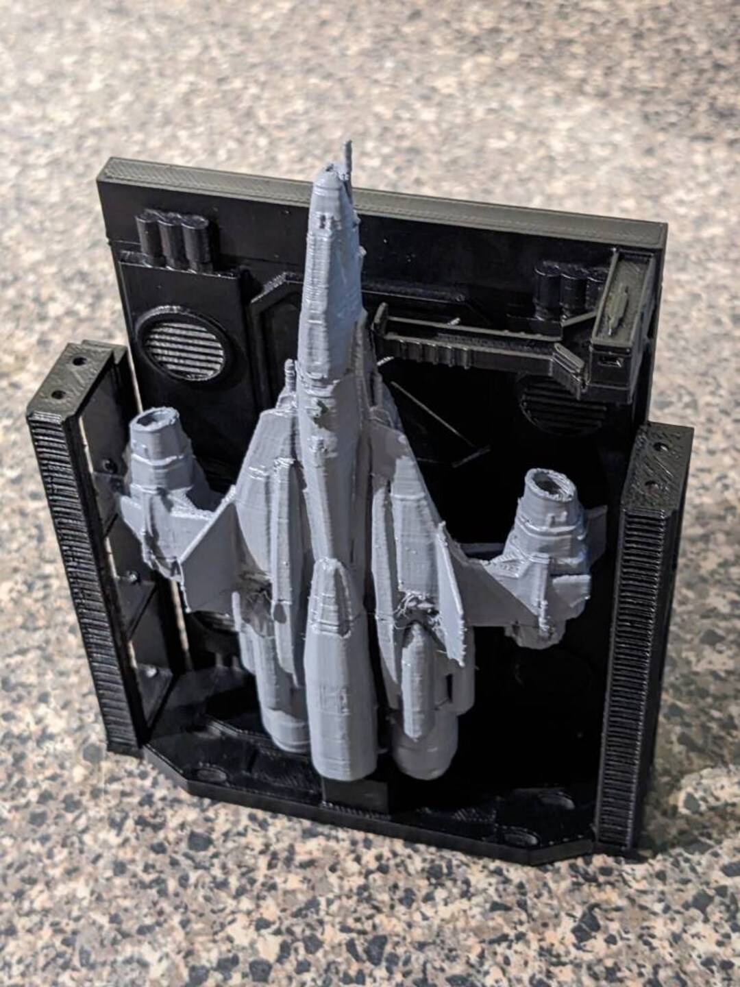 Halo UNSC Sabre YSS-1000 Model With Launch Pad Countdown Set - Etsy