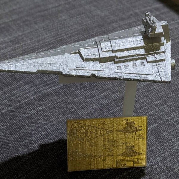 Star Destroyer Model Stand - Etsy