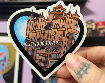 Tower of Terror Sticker - Etsy