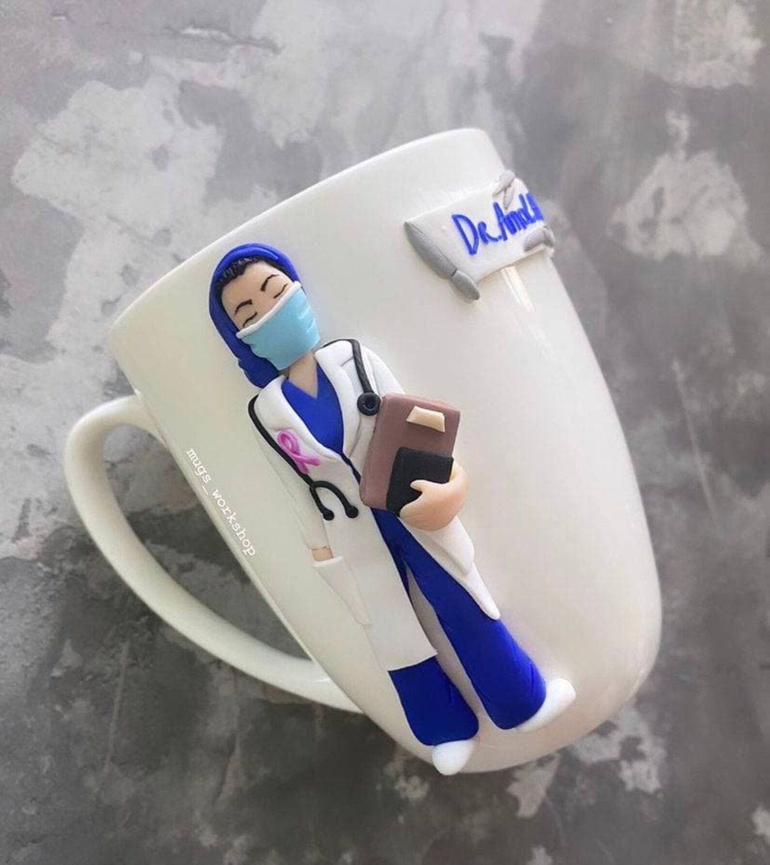 Ceramic Nurse Mug Personalized Coffee Cup Registered Nurse | Etsy