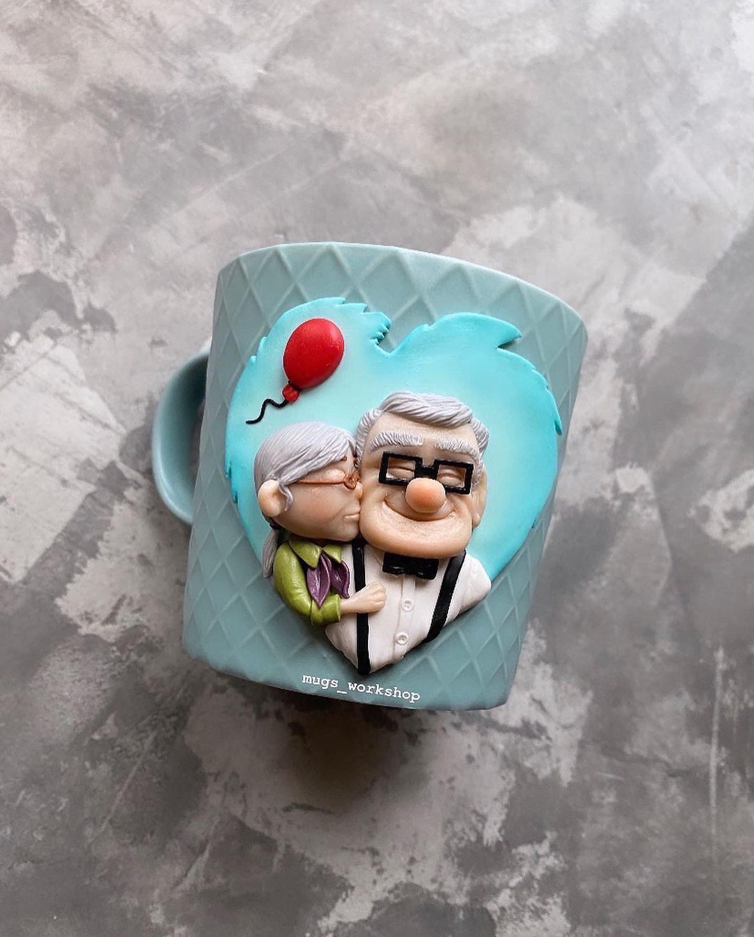 Anniverssary Presnt. up Cartoon Character Mug - Etsy