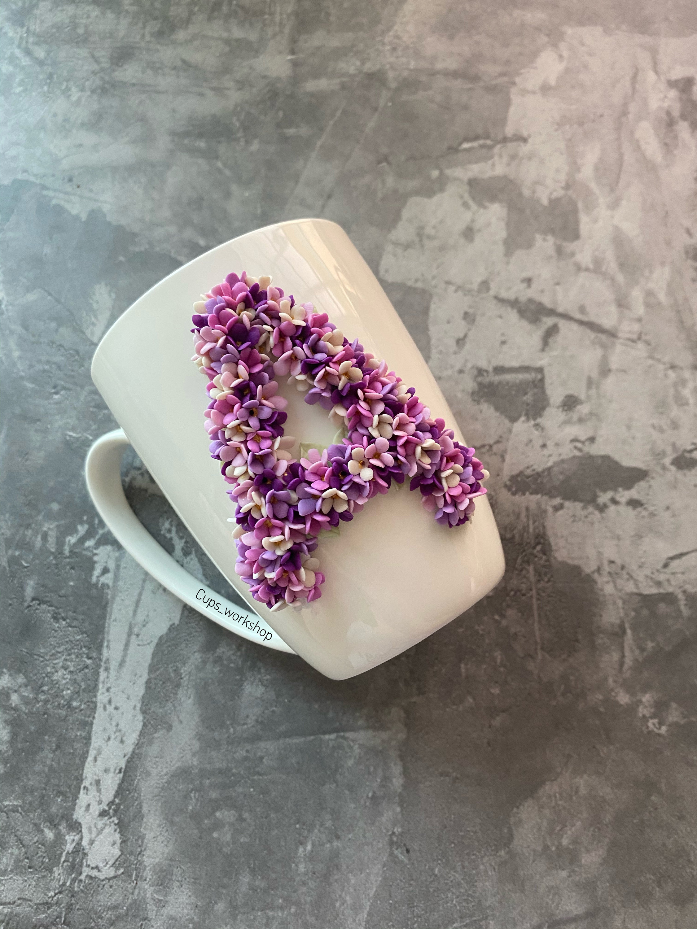 Letter Mug 3D Coffee Cup Character Mug | Etsy